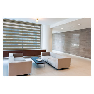 Shade by Jamie: Vertilux Neolux Dual Shades - Modern - Living Room ...