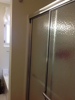 I need ideas for this master bath makeover.