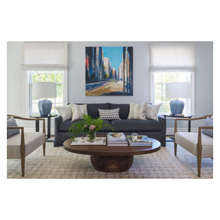 Harding Residence - Transitional - Living Room - New York - by ...