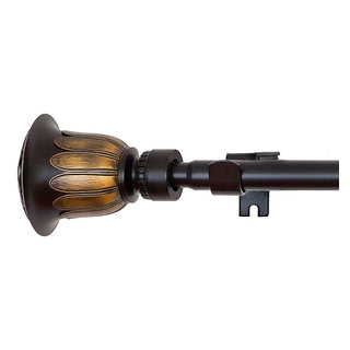 Traditional Elegance Decorative Rod & Finial Verdi 66-120", 66", 120 ...