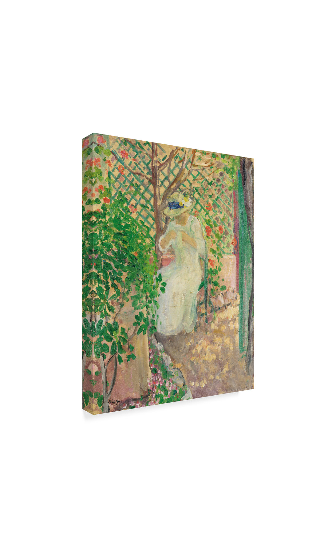 Henri Lebasque 'Marthe Lebasque Dans La Gloriette' Canvas Art, 24"x32" - Contemporary - Prints ...
