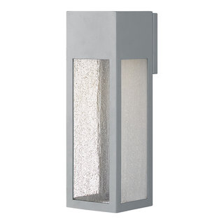 Hinkley Rook Outdoor Large Wall Mount 1785TT-LL, Titanium ...