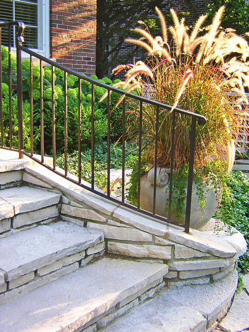 Stone Entrance Steps Home Design Ideas, Pictures, Remodel and Decor
