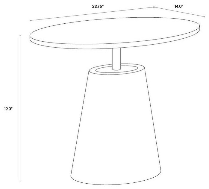 Kadin Side Table - Transitional - Side Tables And End Tables - by ...