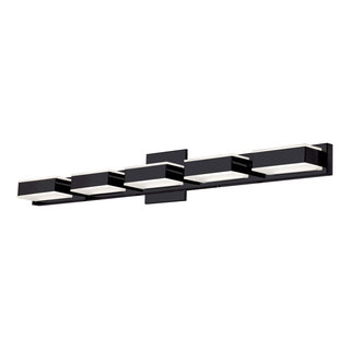 Dainolite VLD-215-5W 5 Light 34"W Integrated LED Bathroom Vanity ...