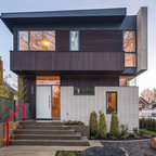 Trapezoid House - Contemporary - Exterior - Edmonton - by Shelterbelt ...
