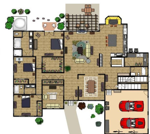 Master Suite Layout...help...