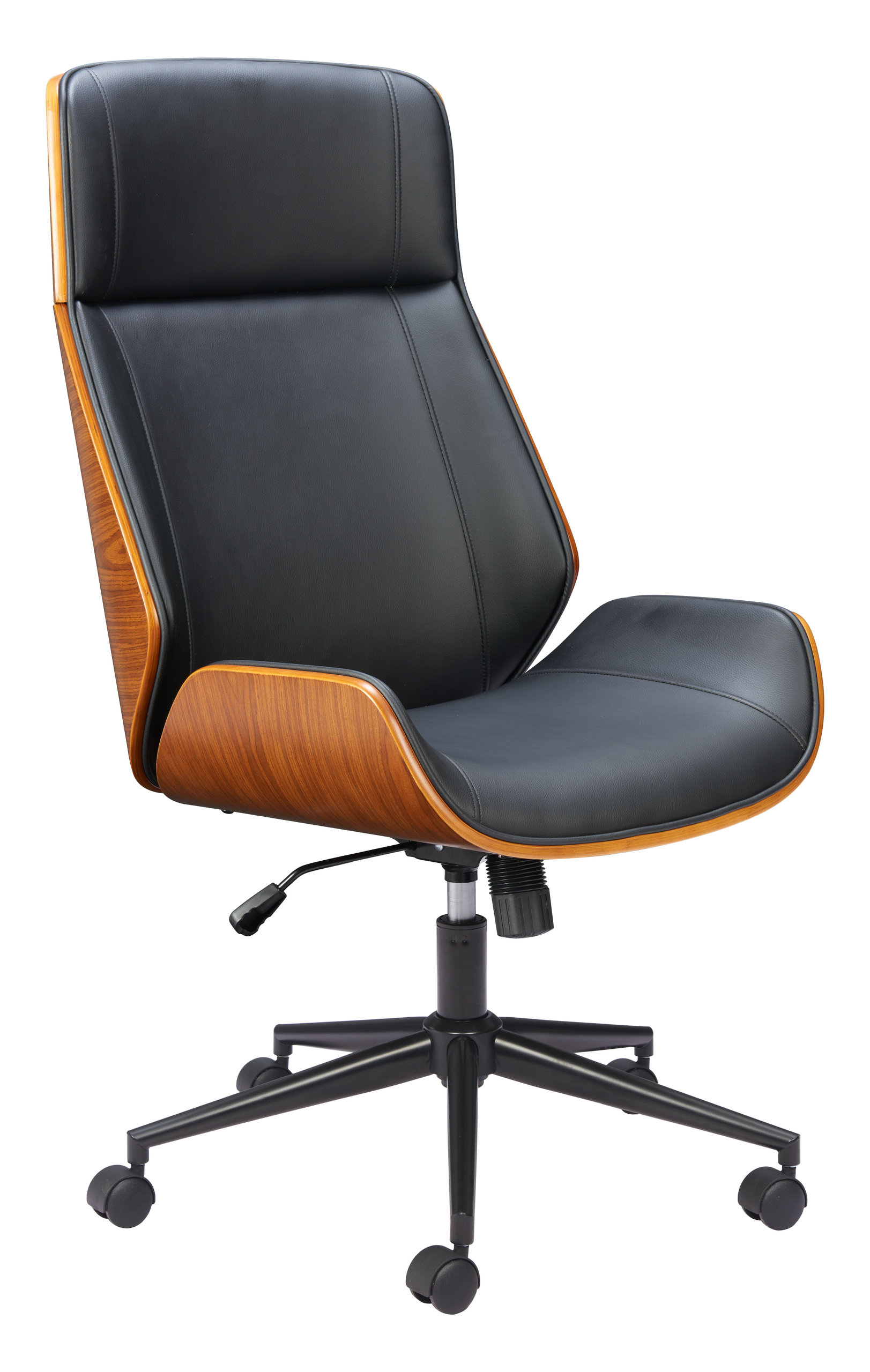 Flex High Back Office Chair Black - Transitional - Office Chairs - by ...