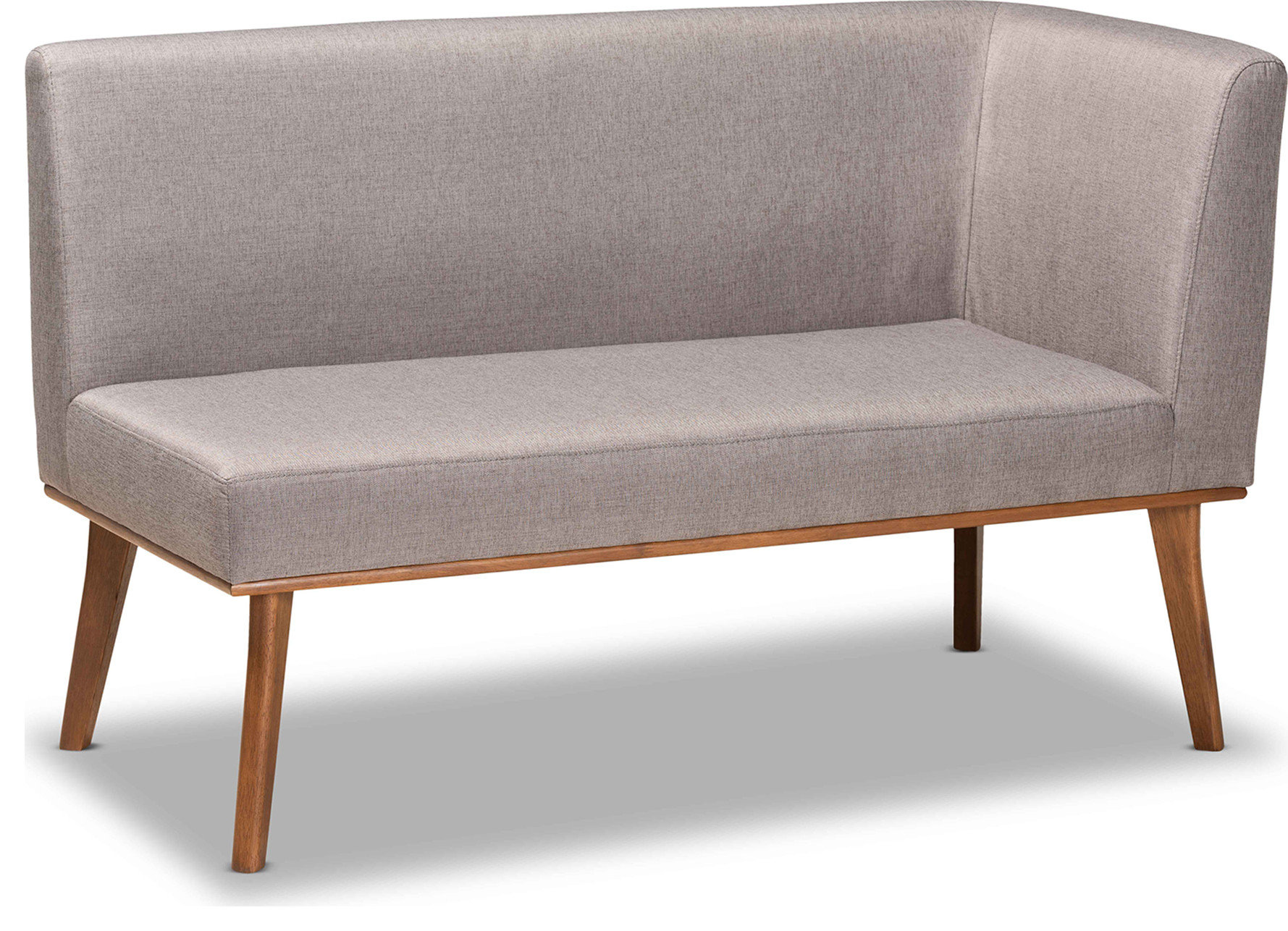 Odessa 2 Piece Dining Corner Sofa Bench - Midcentury - Dining Benches ...