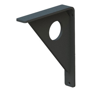 Tao Wrought Iron Corbel, 1.5" Wide, 7x9 - Craftsman - Brackets - by ...