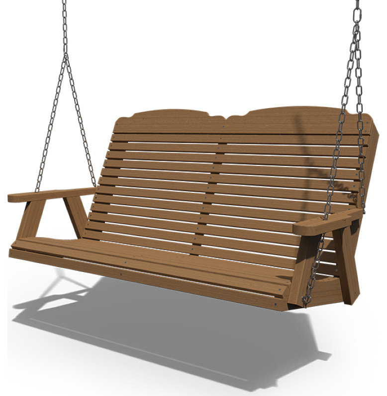 Pressure Treated Pine Traditional Porch Swing, 5 Foot - Transitional ...