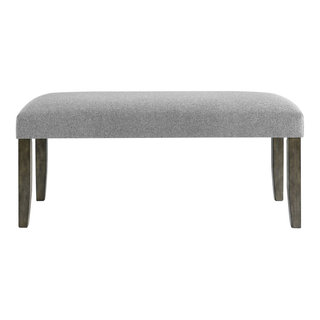 Emily Backless Bench - Transitional - Dining Benches - by HedgeApple | Houzz