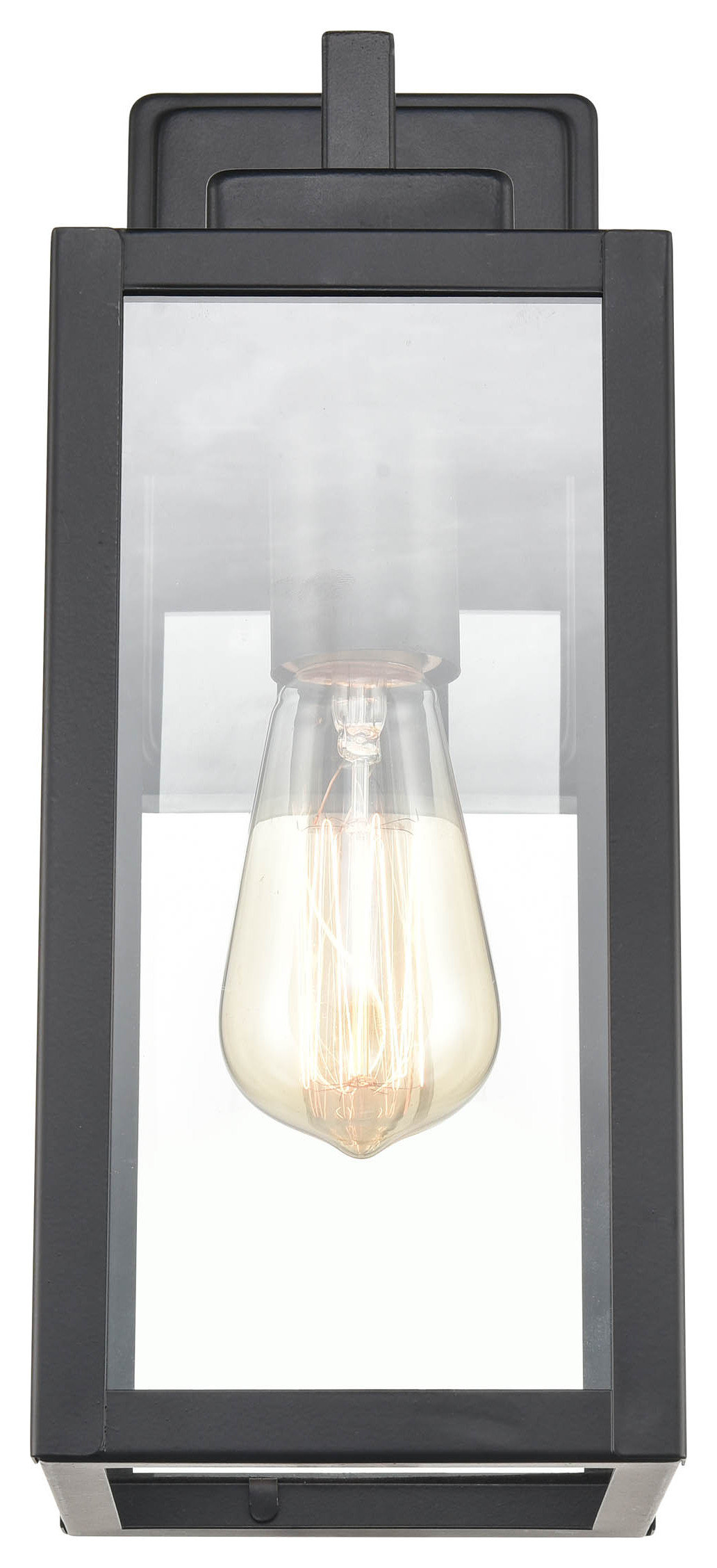 Atless Collection 1 Light 5" Powder Coat Black Outdoor - Transitional ...