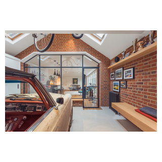 1 Routh Road - Contemporary - Garage - London - by Croft Structural ...