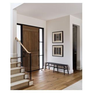 Menlo Park Modern Traditional - Transitional - Entry - by r. brad ...