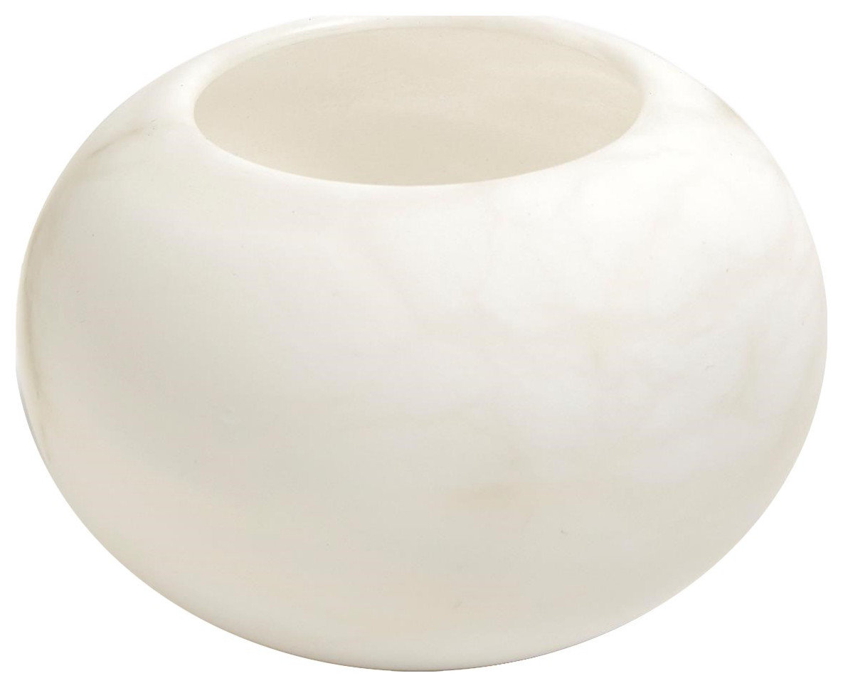 Alabaster Tea Light Holder - Contemporary - Candleholders - by ...
