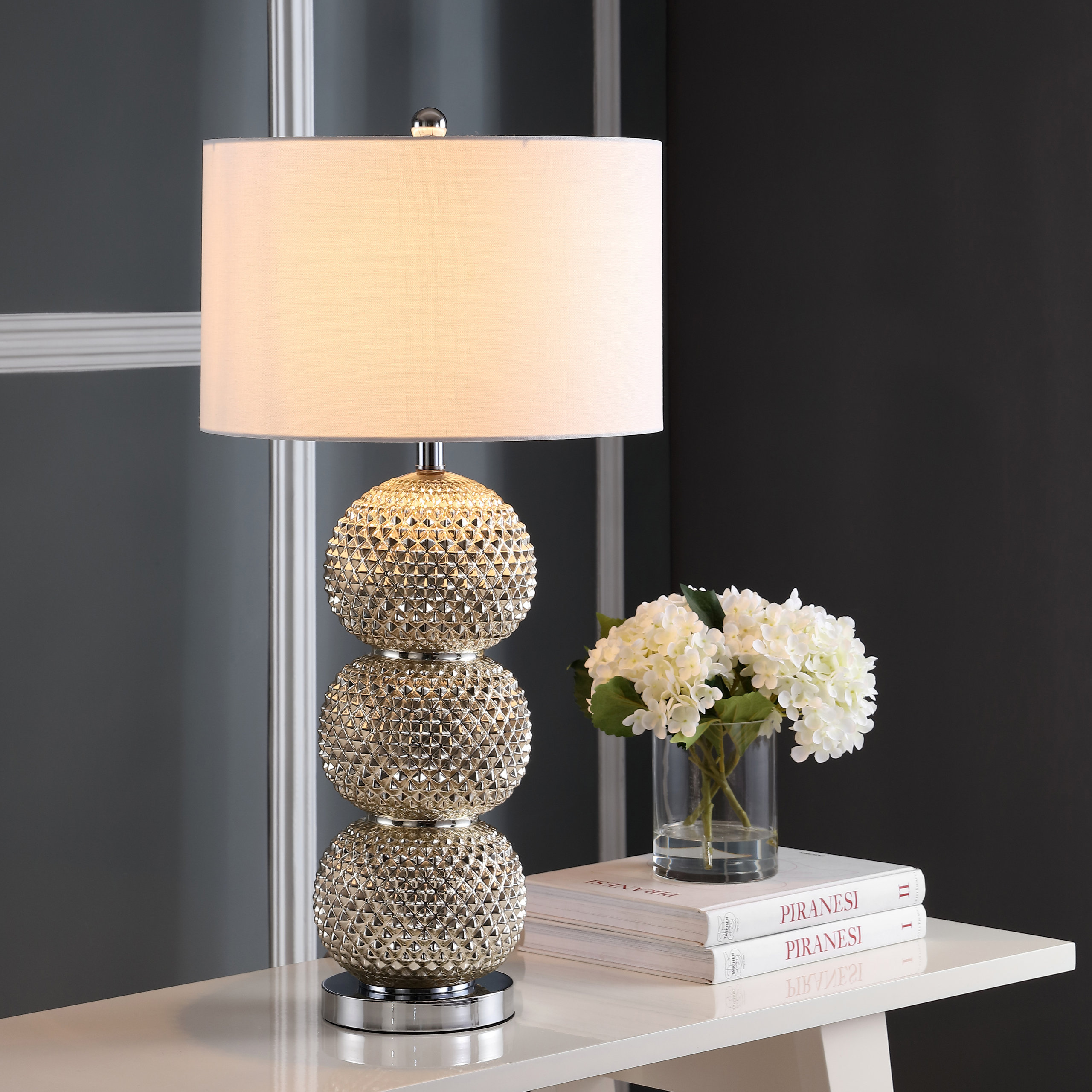 Safavieh Darcia Table Lamp, Silver, #N/A - Contemporary - Table Lamps ...