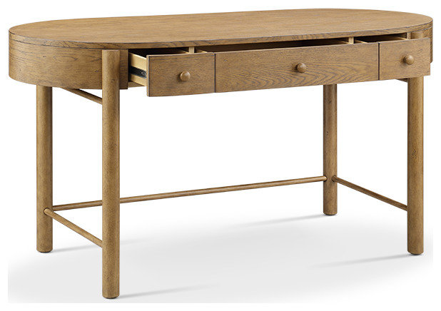 Oval Writing Desk - Transitional - Desks And Hutches - by Magnussen ...