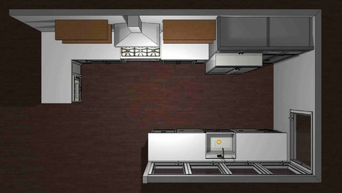 Refrigerator Location/kitchen layout help