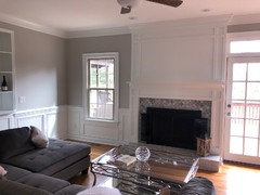 Almond vinyl windows, but want white walls - what to do?