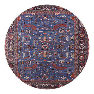 Ahgly Company Indoor Rectangle Mid-Century Modern Area Rugs, 5' x 7', 5 ...