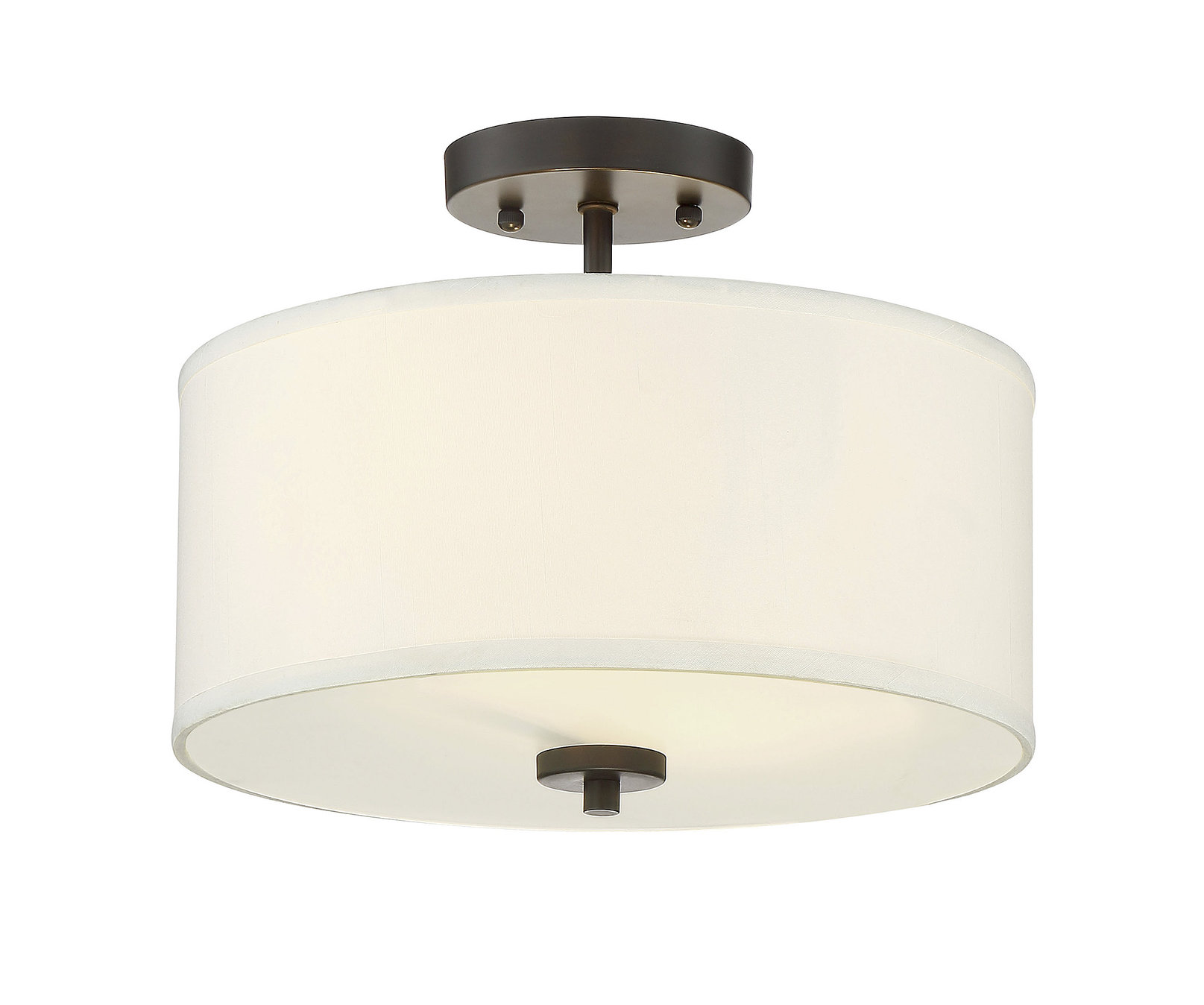 Beautiful Things Lighting Rustica 2 Light Semi Flush 42070 ...