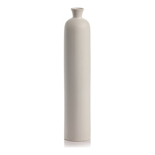 Kimia 16" Tall Ceramic Vase - Transitional - Vases - by Zodax | Houzz