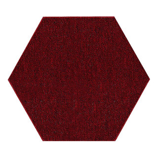 Saturn Collection Pet Friendly Indoor Outdoor Area Rugs, 7' Hexagon ...