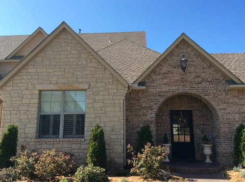 Painting....lintel and front door.
