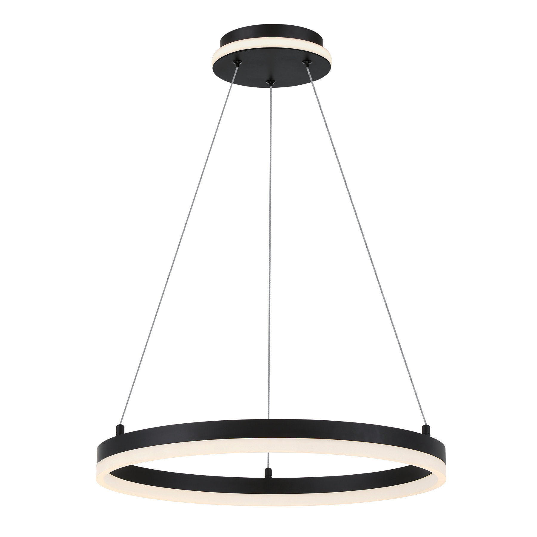 George Kovacs Recovery LED Pendant Light, Coal - Modern - Pendant ...