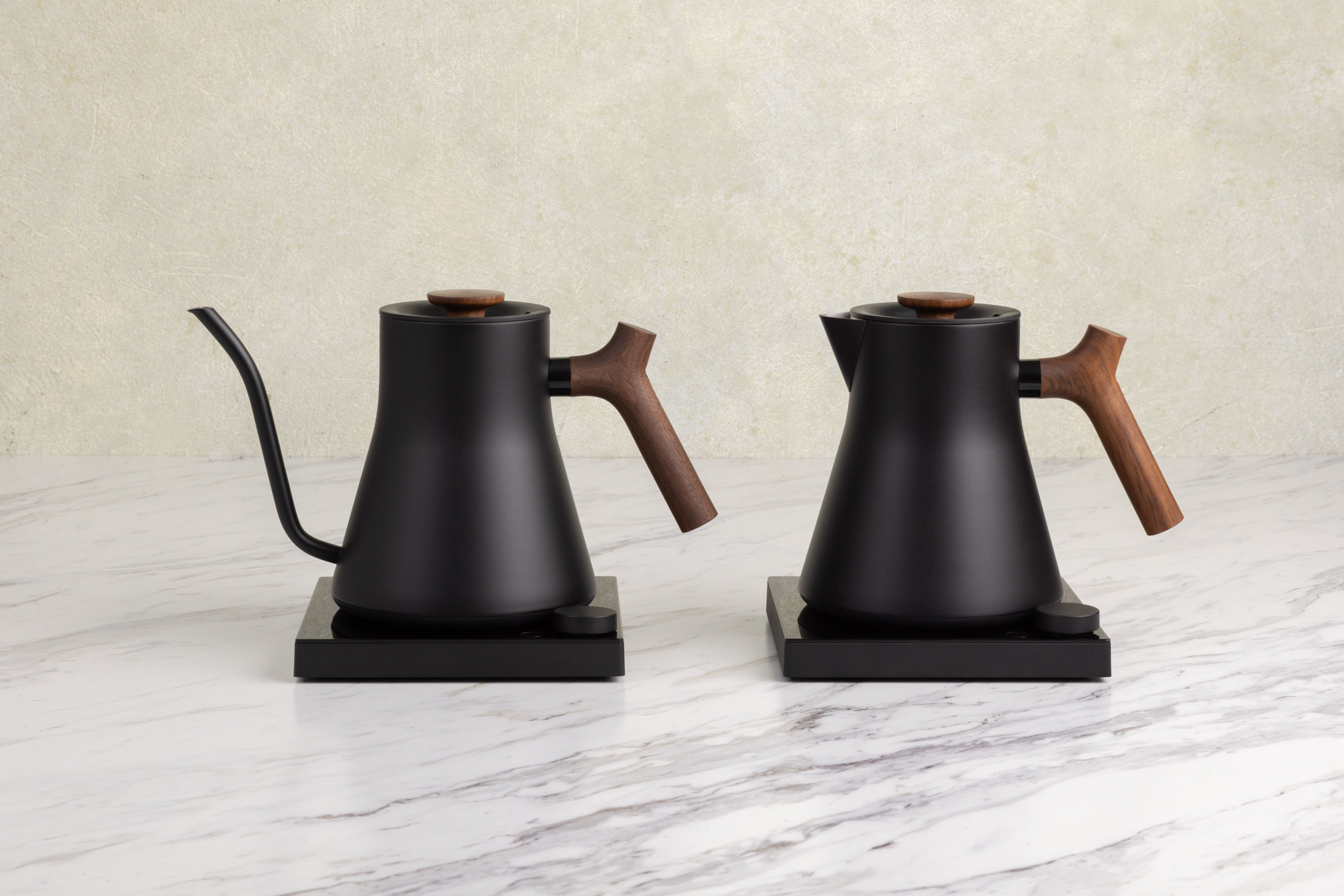 Corvo EKG Pro Electric Kettle Matte Black With Walnut Accents ...