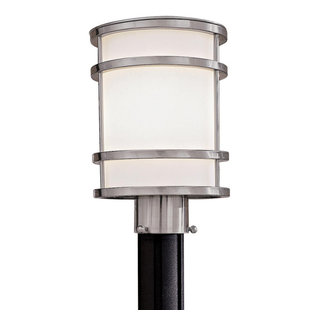 The Great Outdoors GO 9806 Bay View 1 Light 12" Tall Post Light ...
