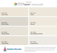 perfect paint color for house with yellow stone?