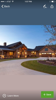 Modern Ranch - Rustic - Exterior - Minneapolis - by Kyle Hunt ...