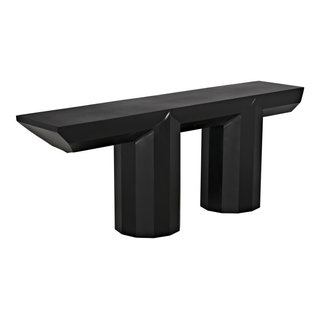 Noir Furniture - Los Altos Console Table - GCON404MTB - Industrial ...