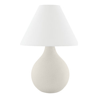 Helena 1 Light Table Lamp, White - Transitional - Table Lamps - by ...