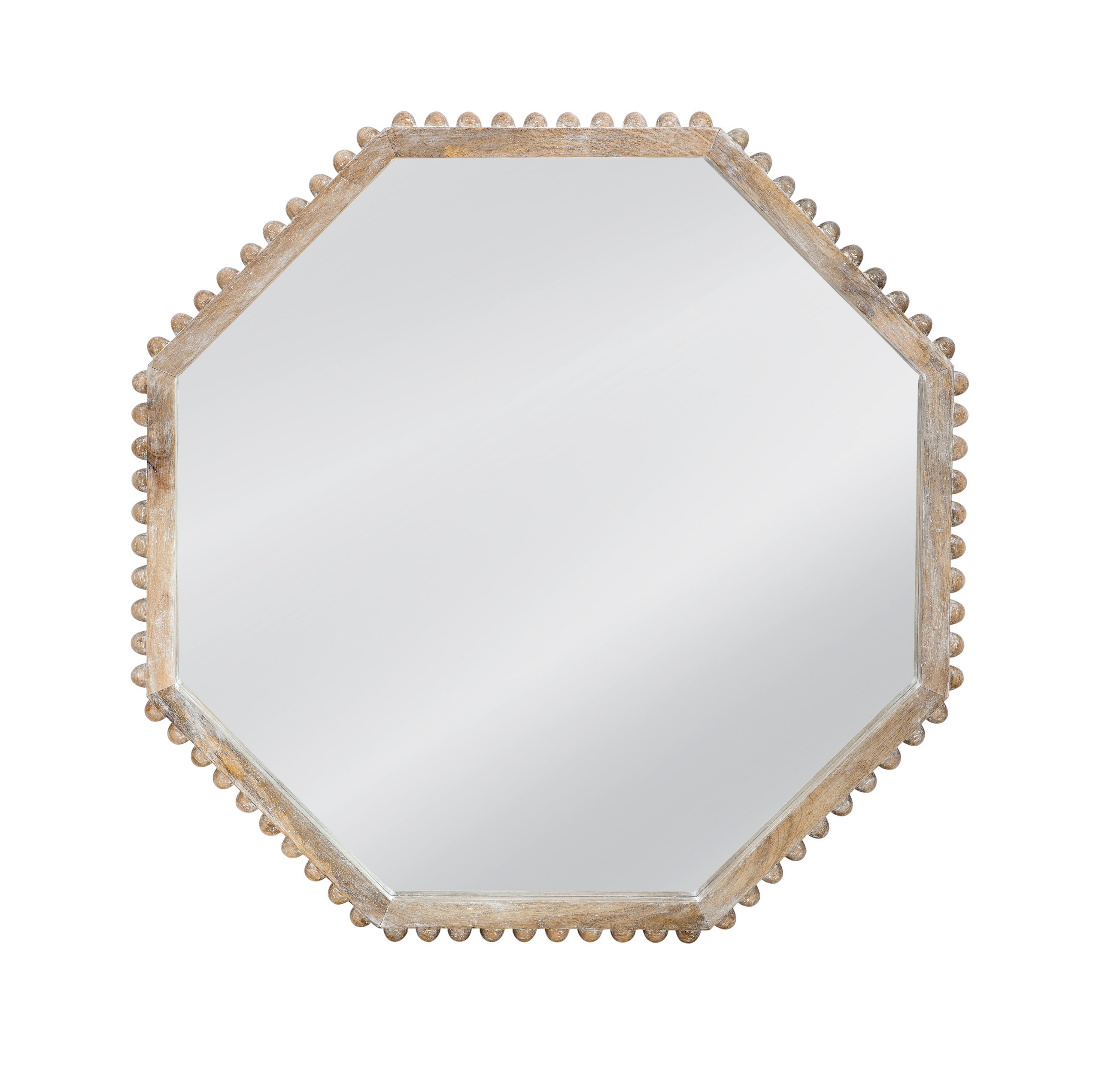 Virz Wall Mirror - Nat/White Wash - Farmhouse - Wall Mirrors - by ...