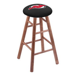 Holland RC New Jersey Devils 30" Swivel Maple Bar Stool - Medium ...