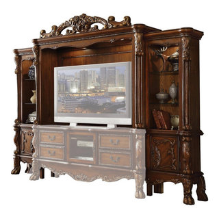 Acme Dresden Entertainment Center in Cherry 91335 CLOSEOUT - Victorian ...