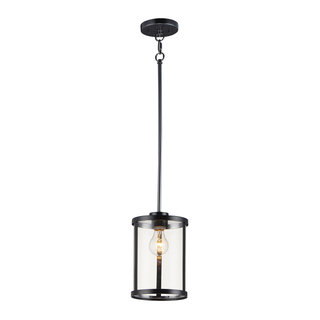 Maxim Sentinel One Light Mini Pendant 25252CLBK - Transitional ...