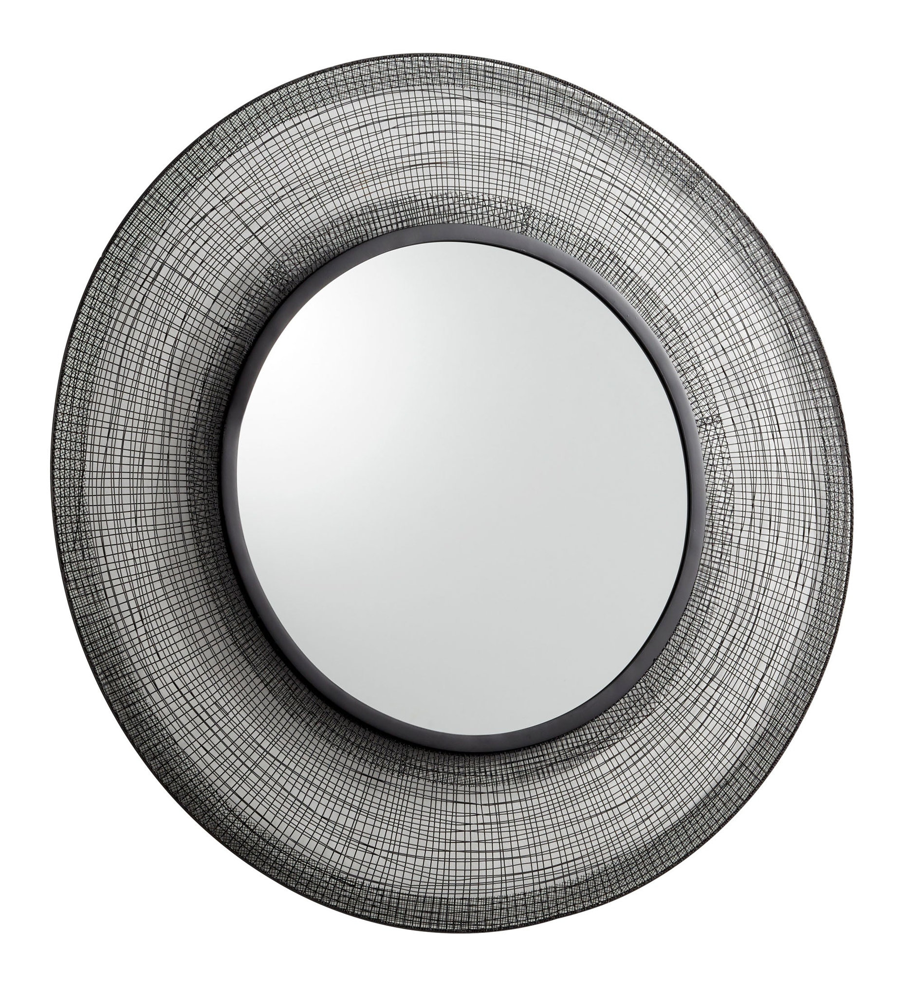 Matrix Mirror, Graphite - Industrial - Wall Mirrors - by Hudson Home ...