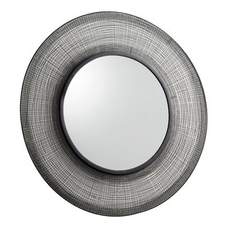 Matrix Mirror, Graphite - Industrial - Wall Mirrors - by Hudson Home ...