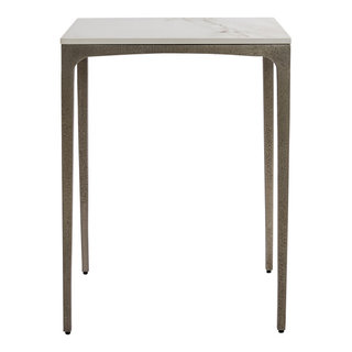Bernhardt Caprera Outdoor Side Table, 18"W x 18"D x 24"H - Transitional - Outdoor Side Tables ...