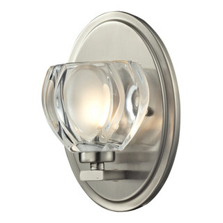 Hale Collection 1 Light Vanity Light in Brushed Nickel Finish ...