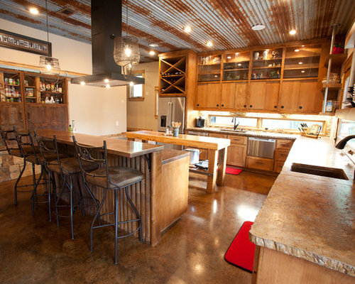 Barn Tin Kitchen