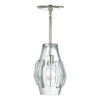 Talon 1-Light Pendant, Clear Glass - Contemporary - Pendant Lighting ...