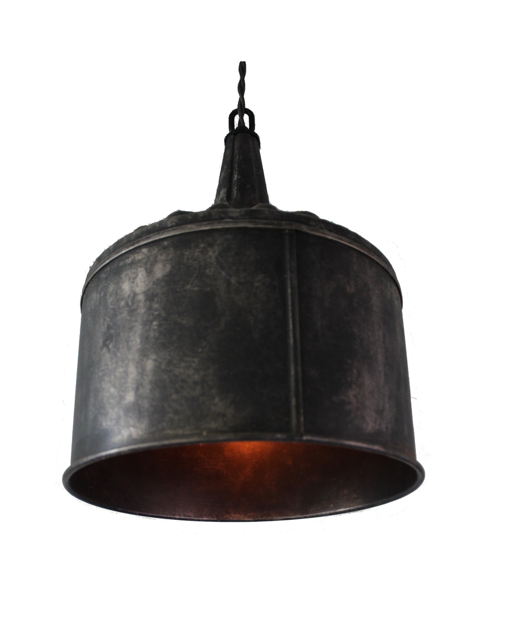 Large steel funnel pendant light - Industrial - Pendant Lighting - by ...