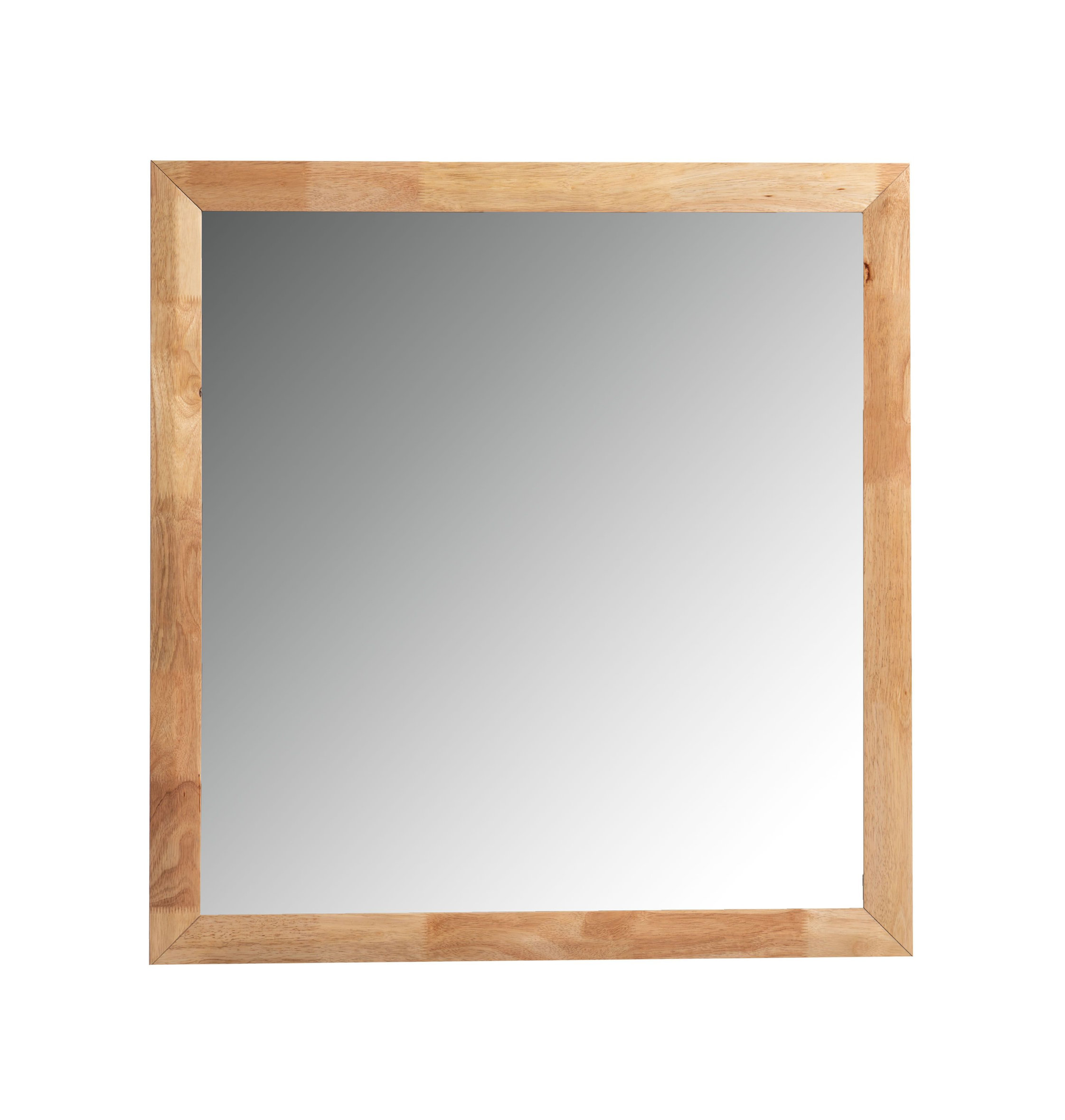 Nova Domus Santa Barbara Modern Natural Rectangular Mirror ...
