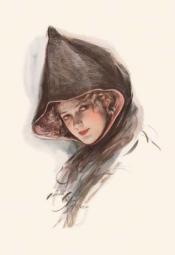 And Yet Her Eyes Can Look Wise, 20" x 30" - Traditional - Prints And ...