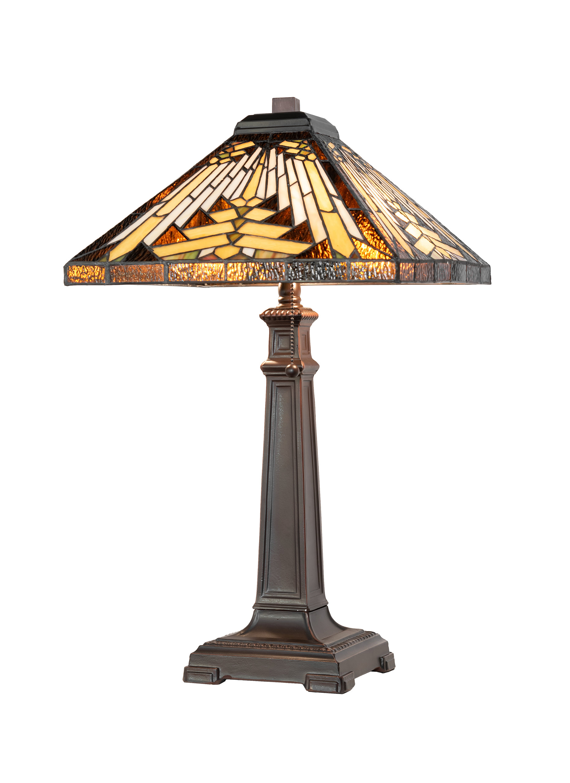 26" High Nuevo Mission Table Lamp - Craftsman - Table Lamps - by Meyda ...